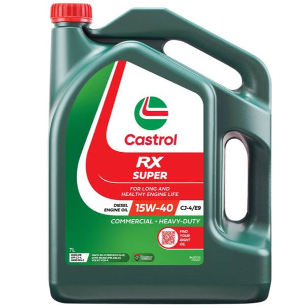 Castrol RX Super 15W40 Engine Oil - 7 Litre — A1 Autoparts Niddrie
