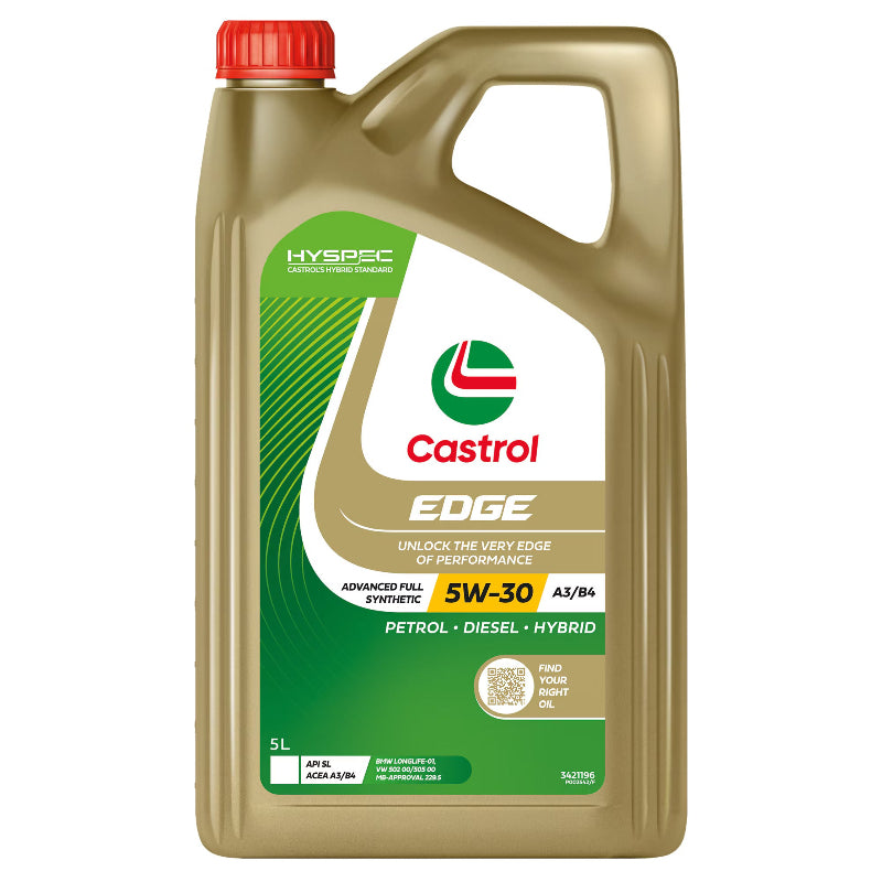 Castrol Edge 5W30 A3/B4 Engine Oil - 5 Litre — A1 Autoparts Niddrie