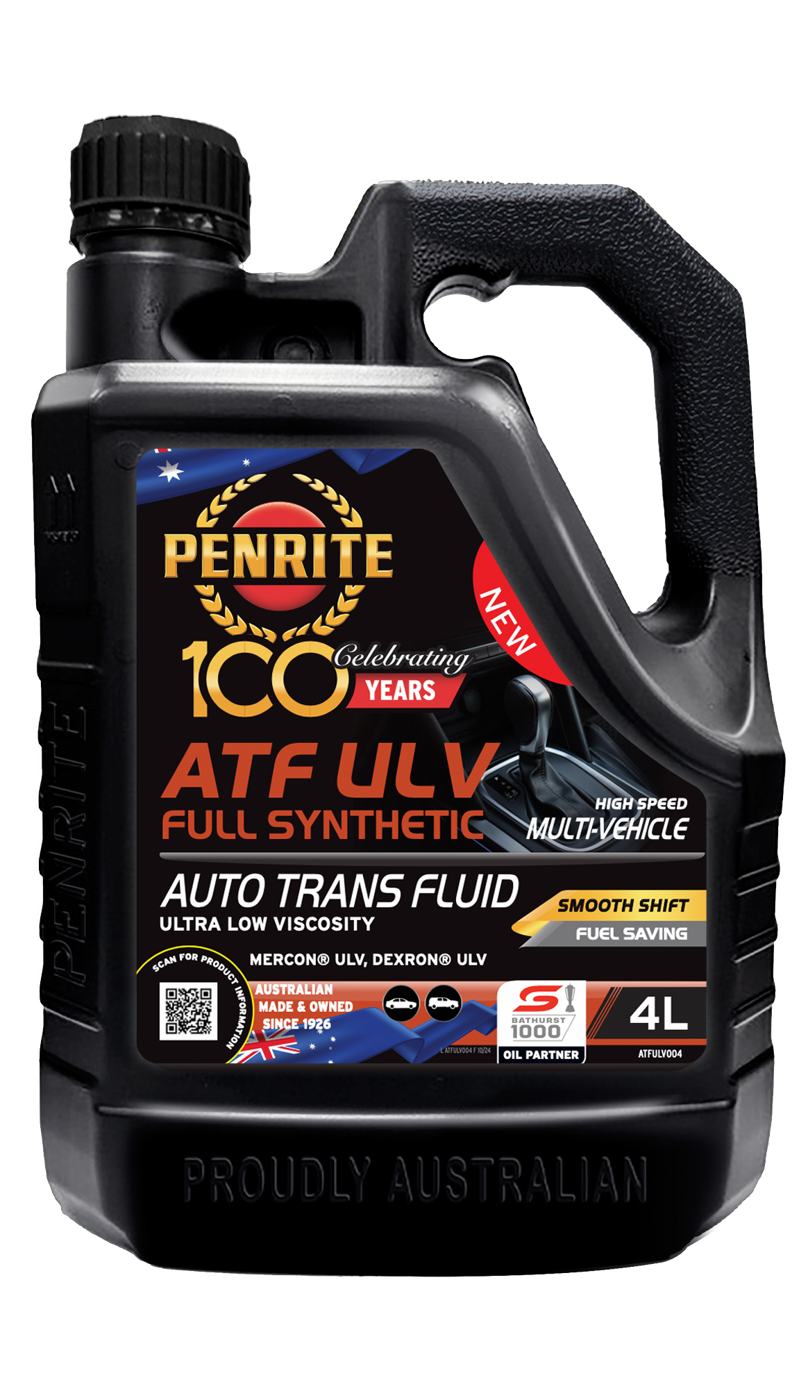 Penrite ATF Ultra Low V Full Syn - 4 Litre — A1 Autoparts Niddrie