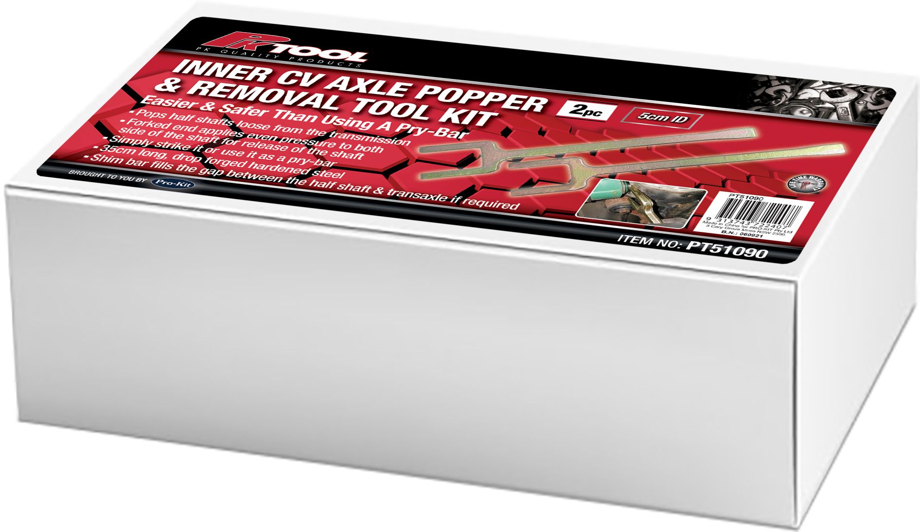 2 Piece Inner CV Popper & Removal Tool — A1 Autoparts Niddrie