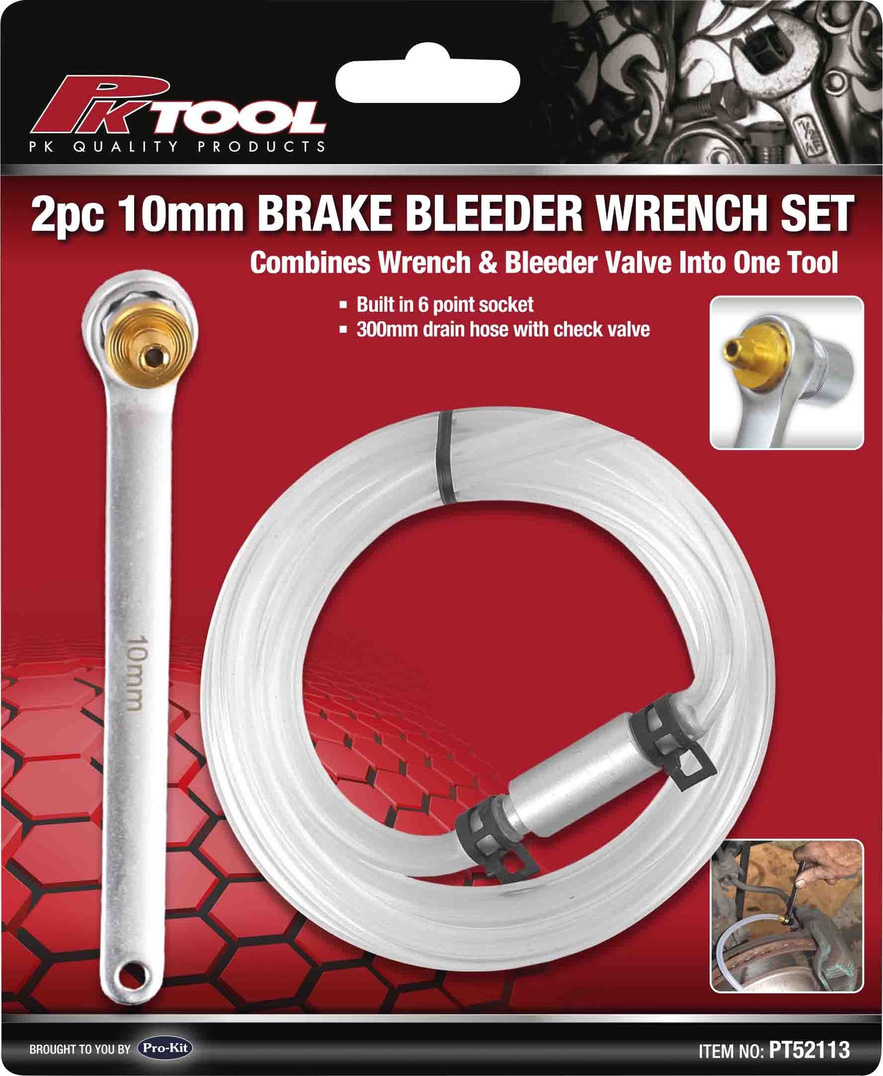 2 Piece 10mm Brake Bleeder Wrench Set — A1 Autoparts Niddrie