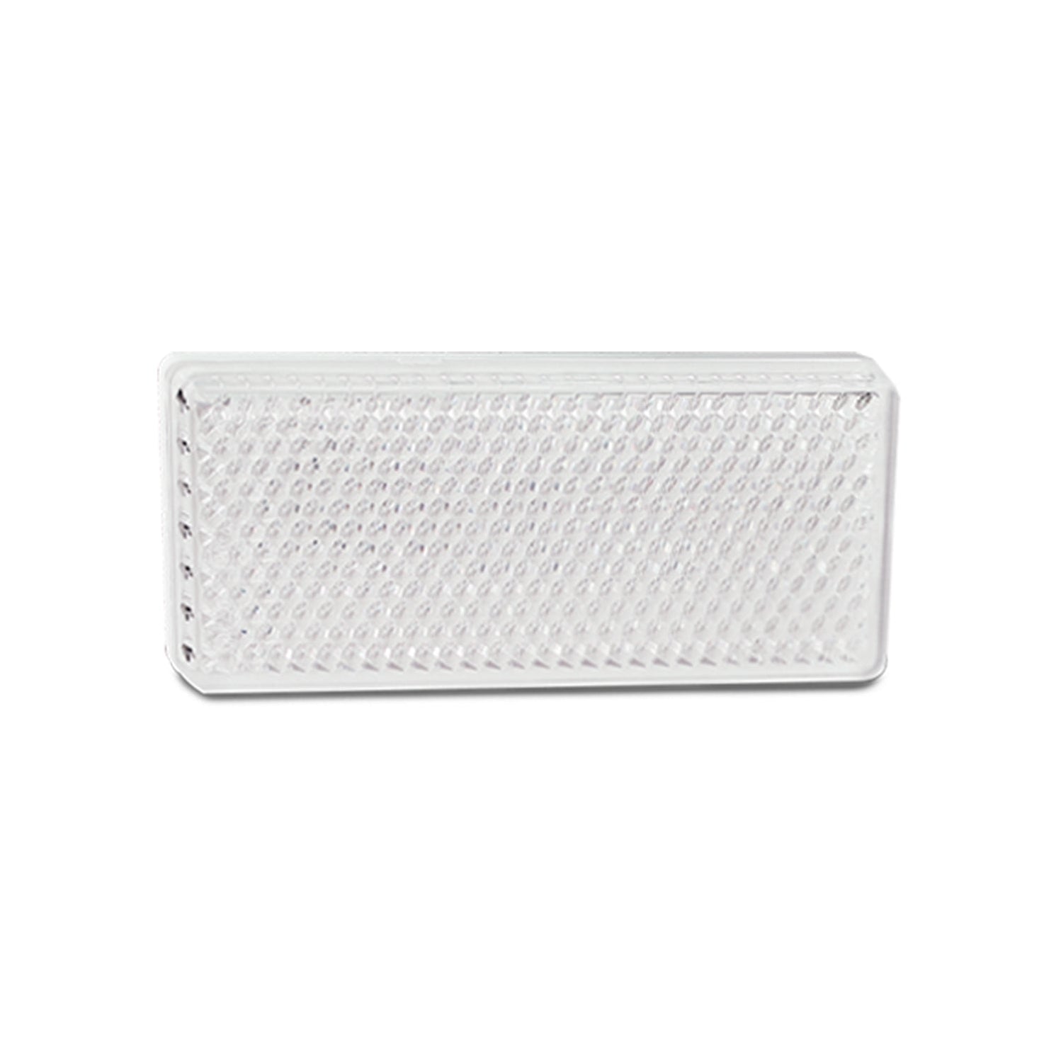 LED Autolamps White Reflex Reflectors - Rectangle Shape with 3M Double ...