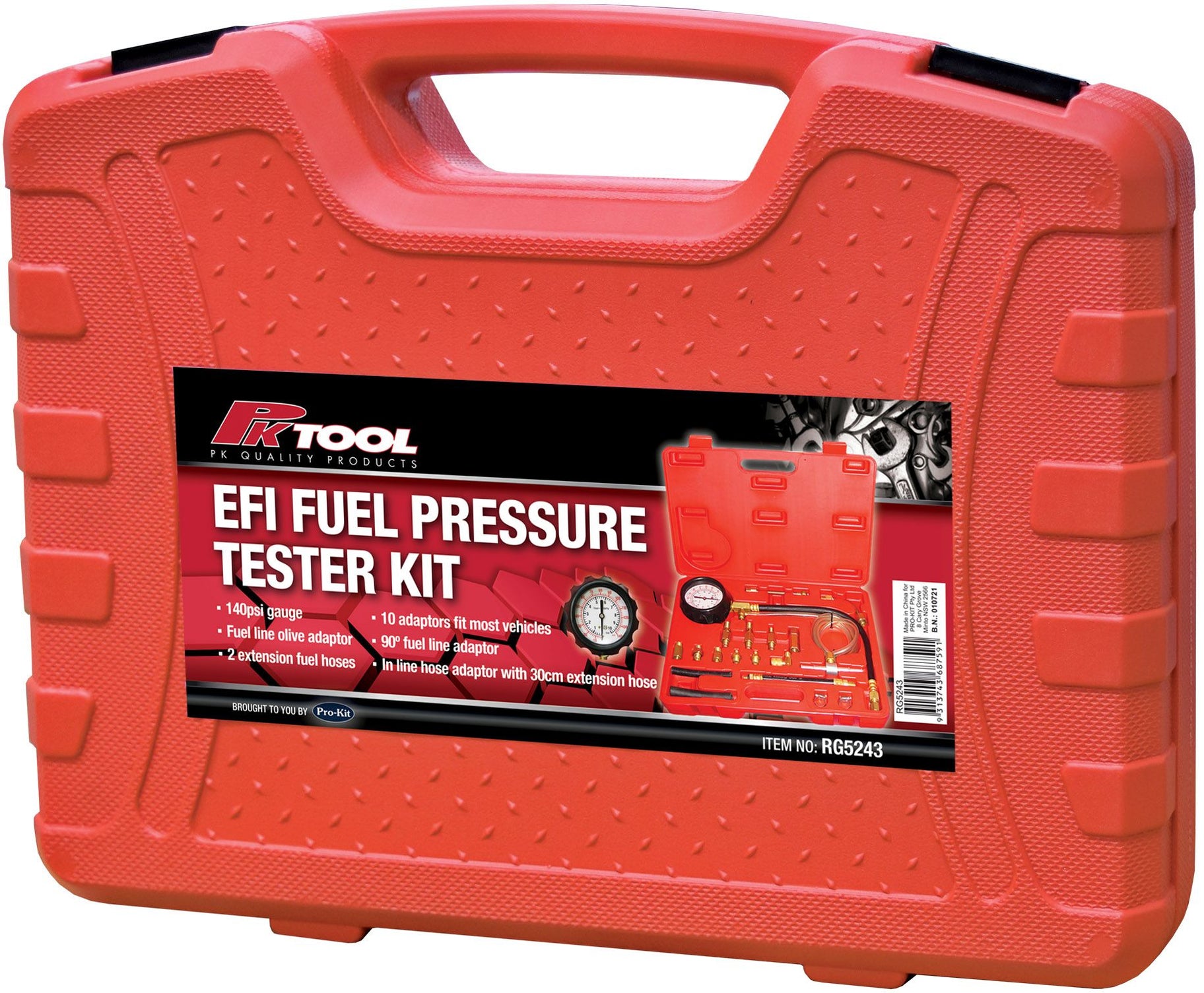 EFI Fuel Pressure Tester Kit — A1 Autoparts Niddrie