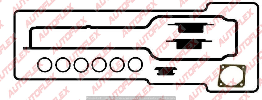 Rocker / Valve Cover Gasket Set - 4.0L Barra VCT — A1 Autoparts Niddrie