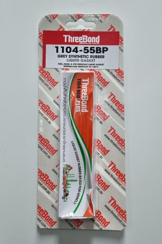 Threebond Synthetic Rubber Liquid Gasket Grey - 1104 (50g) — A1 ...