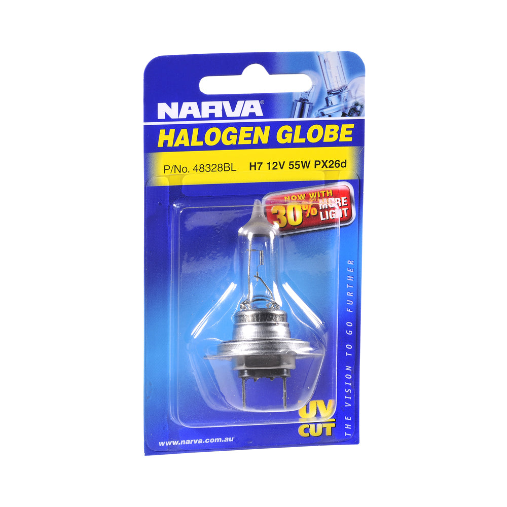 Narva 12V H7 55W Halogen Globe (Blister Pack) - 48328BL — A1 Autoparts ...