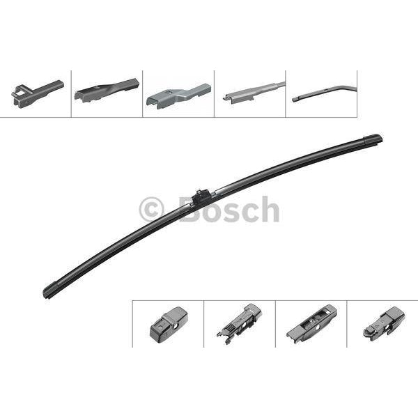 Bosch Aerotwin Multi Clip Wiper Blade - AP600U — A1 Autoparts Niddrie