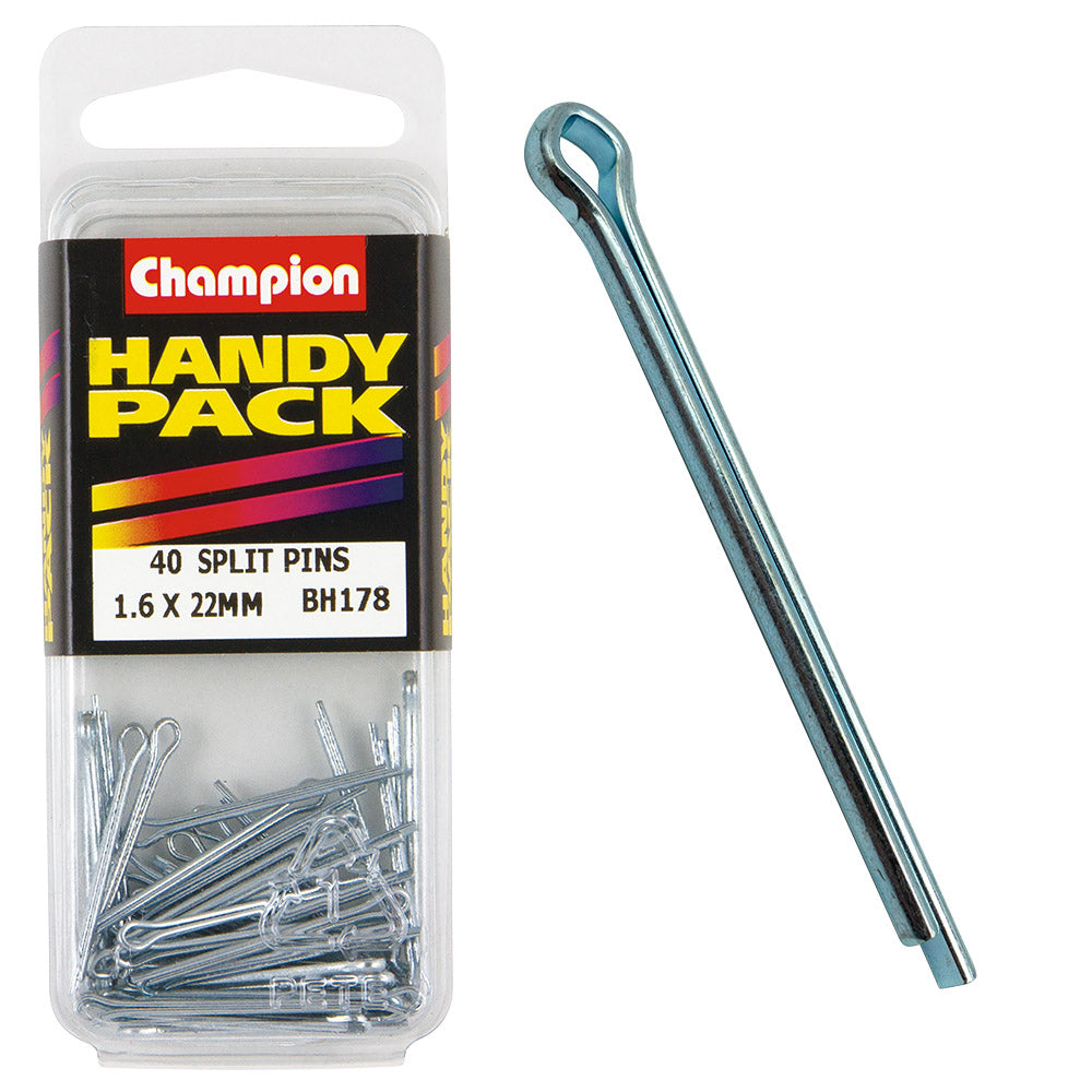 Champion Split Pins [1.6 x 22mm] - BH178 — A1 Autoparts Niddrie