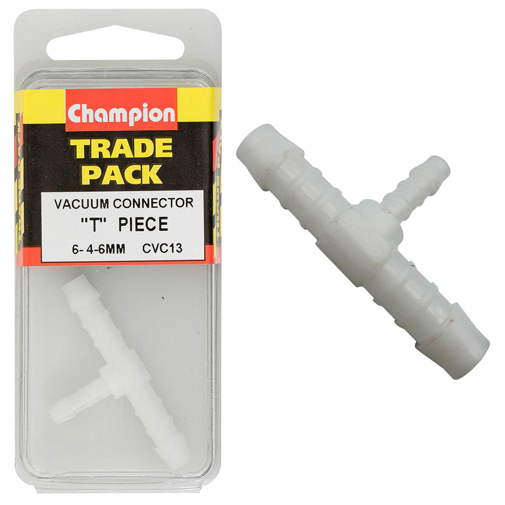 Champion Plastic Reducing T-Piece Connector [6-4-6mm] - CVC13 — A1 ...