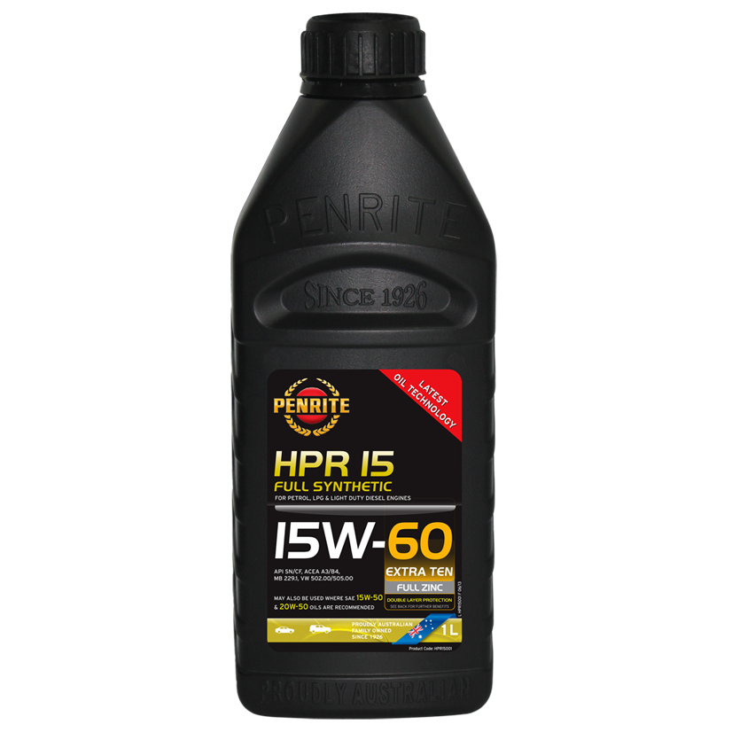 Penrite HPR15 15W60 Engine Oil - 1 Litre — A1 Autoparts Niddrie