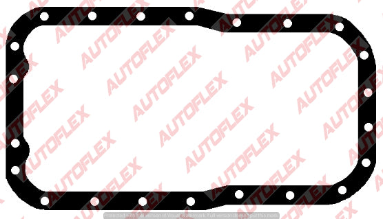 Oil Sump Gasket - Nissan L16, L18, L20, LD20, Z18, Z20, Z22, Z24 — A1 ...