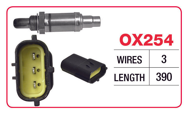 Goss Oxygen Sensor - 3 Wire - Hyundai - OX254 — A1 Autoparts Niddrie