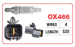 Goss Oxygen Sensor - 4 Wire - Holden - OX466 — A1 Autoparts Niddrie