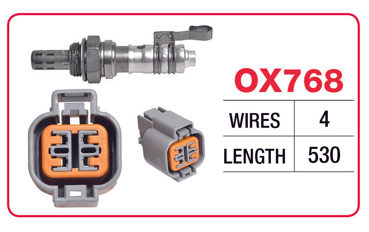Goss Oxygen Sensor - 4 Wire - Hyundai, Kia - OX768 — A1 Autoparts Niddrie