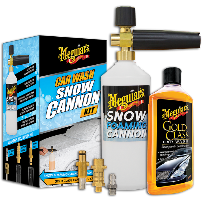 Meguiar's Snow Foaming Car Wash & Cannon Kit — A1 Autoparts Niddrie