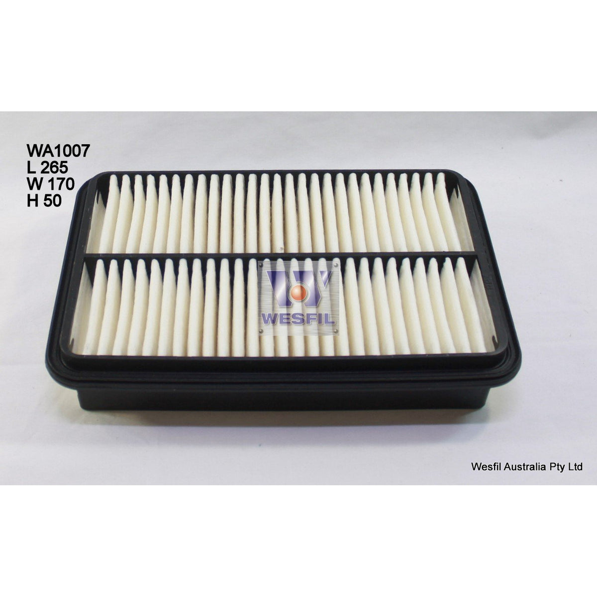 Wesfil Air Filter - WA1007 — A1 Autoparts Niddrie