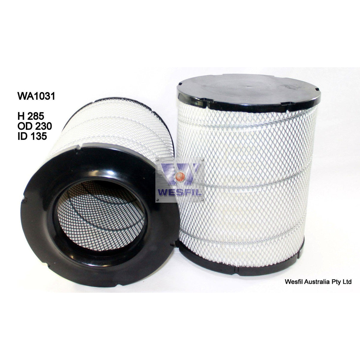 Wesfil Air Filter - WA1031 (A1377) — A1 Autoparts Niddrie