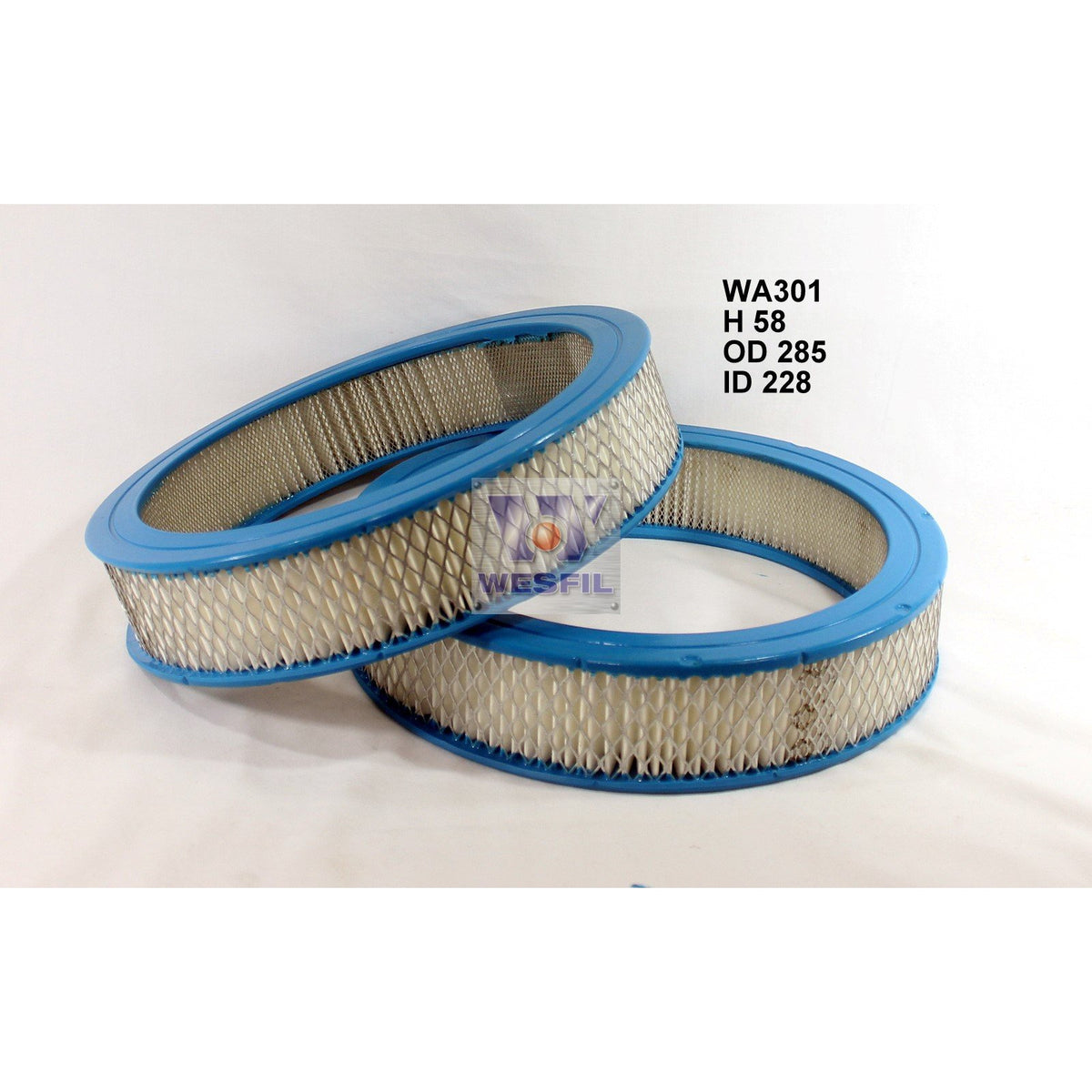 Wesfil Air Filter - WA301 (A301) — A1 Autoparts Niddrie