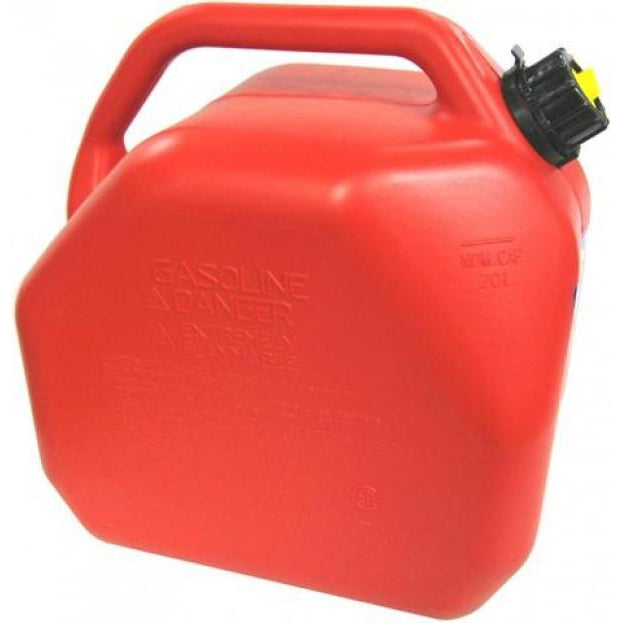 Squat Type Petrol Jerry Can - 20 Litre — A1 Autoparts Niddrie