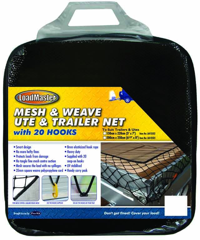 Mesh & Weave Ute & Trailer Net - 200 x 250cm — A1 Autoparts Niddrie
