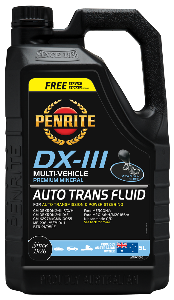 Penrite ATF DX-III Automatic Transmission Fluid - 5 Litre — A1 ...