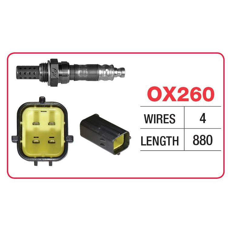 Goss Oxygen Sensor - 4 Wire - Mazda - OX260 — A1 Autoparts Niddrie