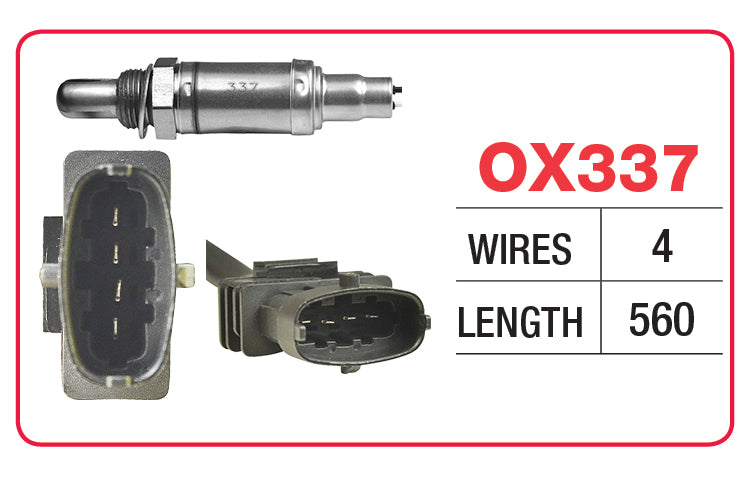 Goss Oxygen Sensor - 4 Wire - Holden - OX337 — A1 Autoparts Niddrie