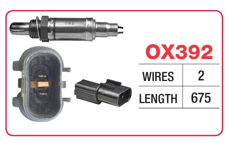 Goss Oxygen Sensor - 2 Wire - Mitsubishi - OX392 — A1 Autoparts Niddrie