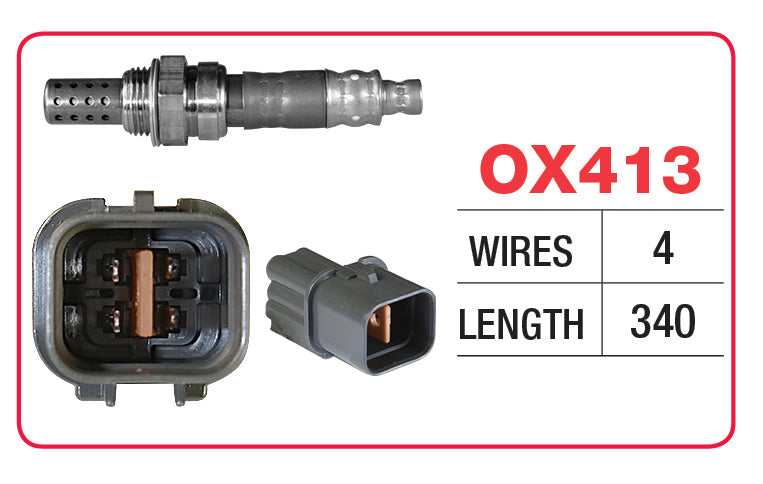Goss Oxygen Sensor - 4 Wire - Mitsubishi Outlander - OX413 — A1 ...