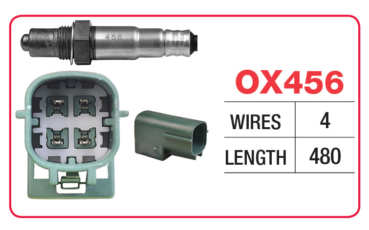 Goss Oxygen Sensor - 4 Wire - Nissan - OX456 — A1 Autoparts Niddrie