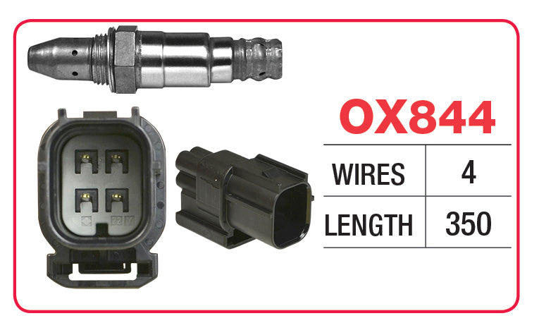 Goss Oxygen Sensor - 4 Wire - Honda - OX844 — A1 Autoparts Niddrie