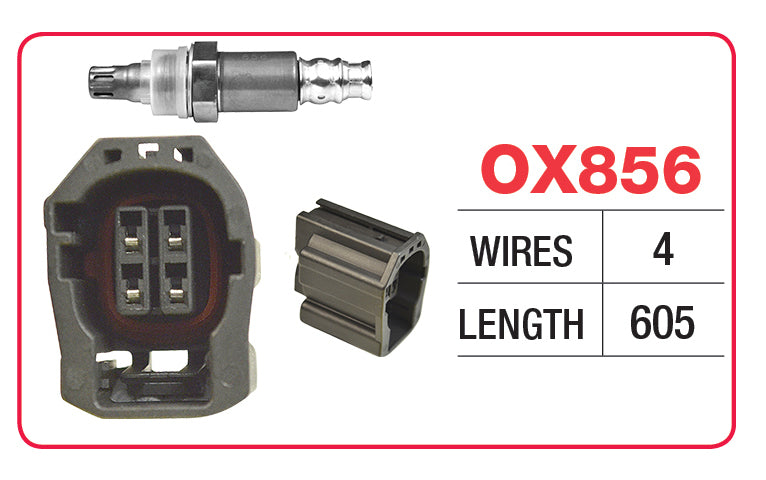 Goss Oxygen Sensor - 4 Wire - Mazda - OX856 — A1 Autoparts Niddrie