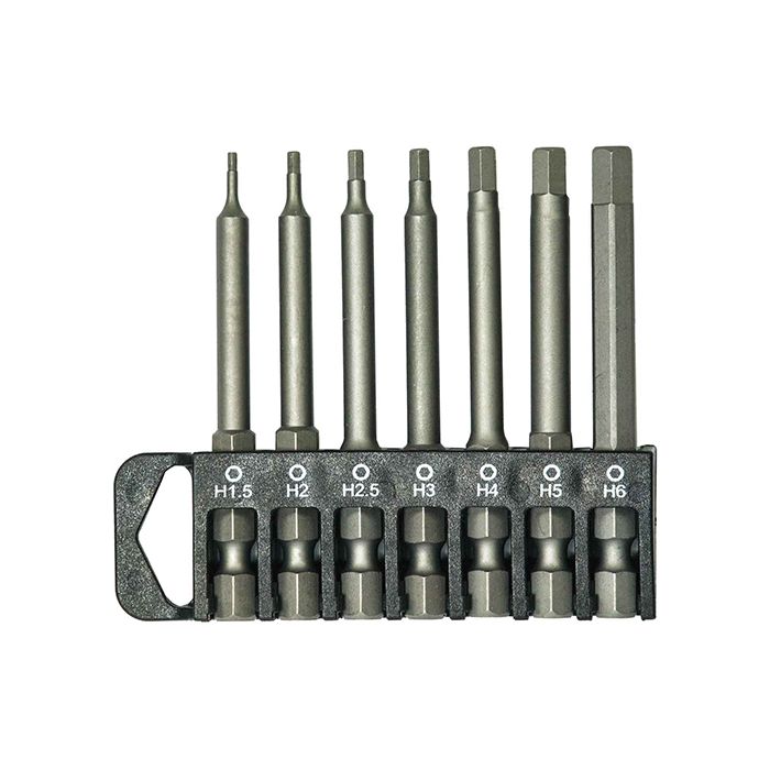 7 Piece Metric Hex Bits Set - PT30514 — A1 Autoparts Niddrie