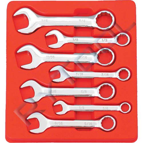 RyTool 7 Piece A/F Stubby Spanner Set - RT7296 — A1 Autoparts Niddrie
