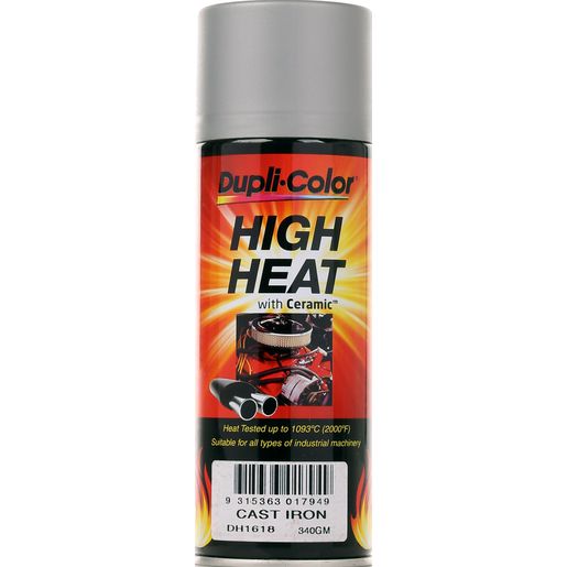 Dupli-Color High Heat Paint [Cast Iron] - DH1618 — A1 Autoparts Niddrie