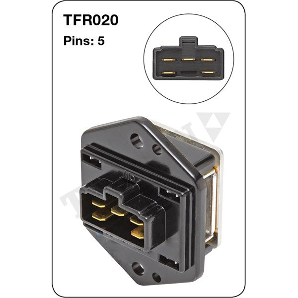 Tridon Heater Fan Resistor - TFR020 — A1 Autoparts Niddrie
