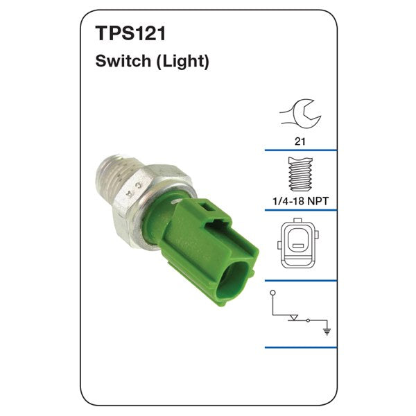 Tridon Oil Pressure Switch (Light) - Landrover, Range Rover - TPS121 ...
