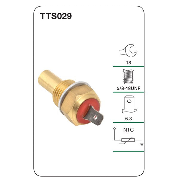 Tridon Water Temperature Sensor - TTS029 — A1 Autoparts Niddrie