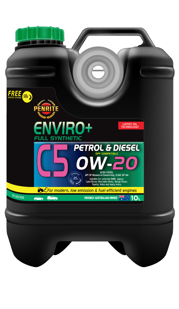 Penrite Enviro Plus C5 0W-20 Engine Oil - 10 Litre — A1 Autoparts Niddrie